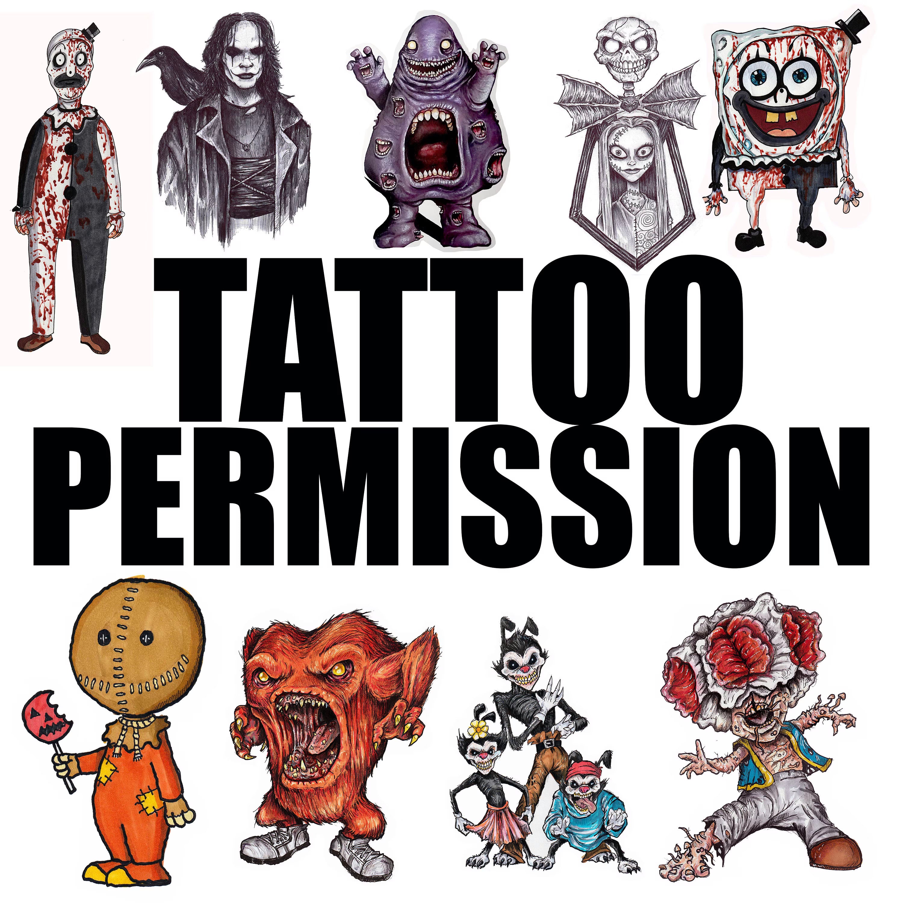TATTOO Permission – Art by Lee Howard